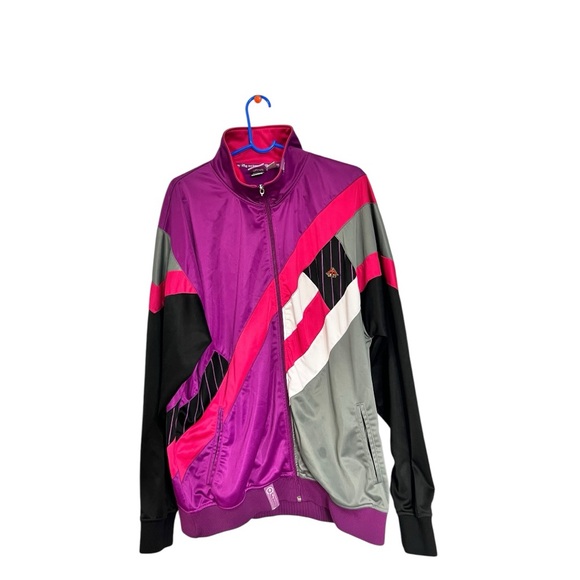 Lrg | Jackets & Coats | Lrg Track Purple And Pink Track Jacket Vintage ...
